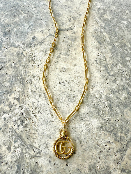 GG Lion Knocker Necklace – Cimber Designs
