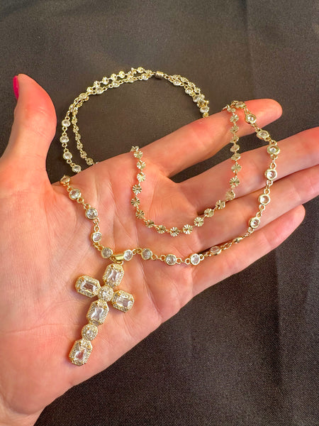 Double Crossed Necklace – Cimber Designs